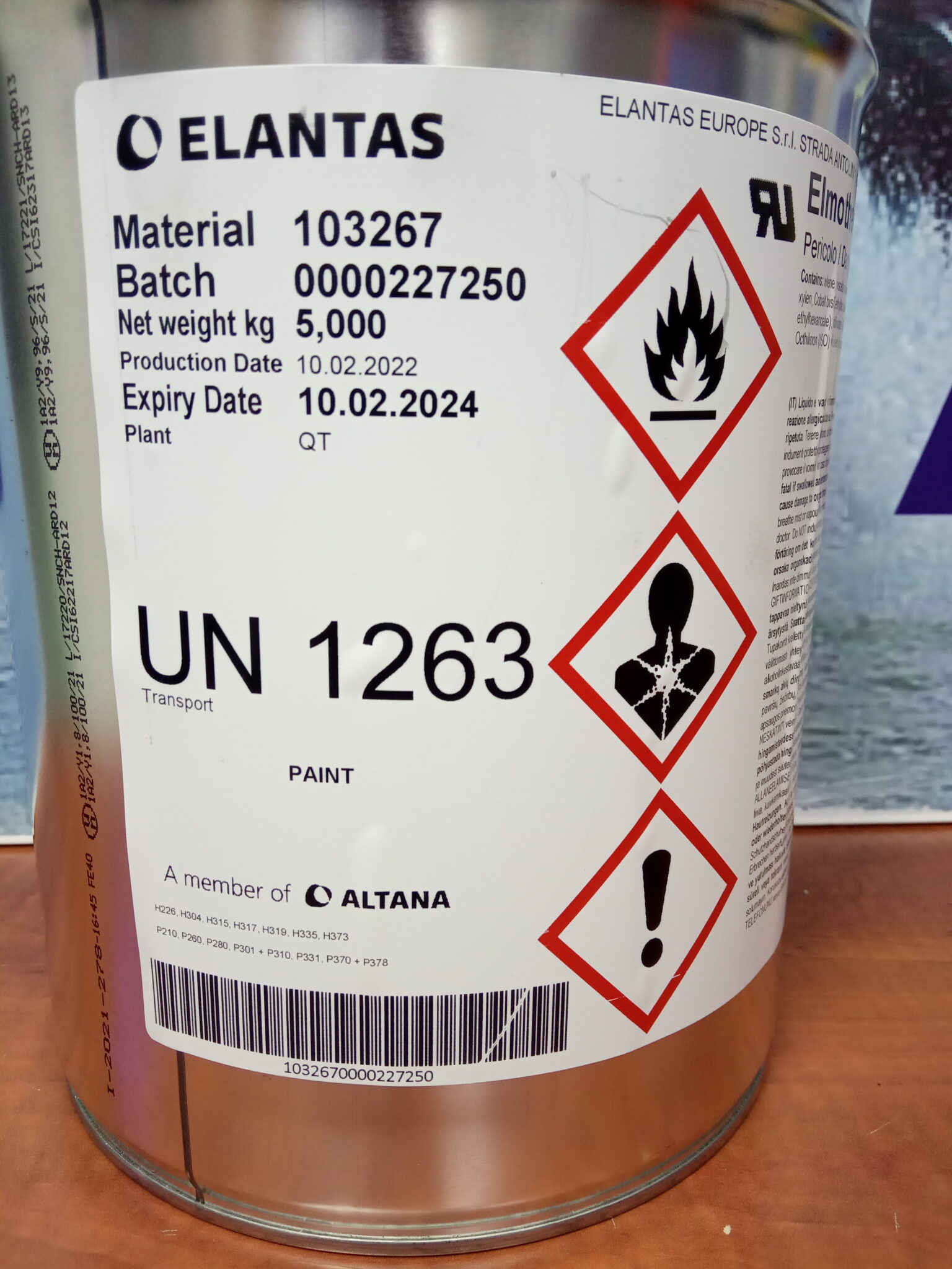 ELANTAS ELMOTHERM VA42 VARNISH – SFS Enterprise LLC